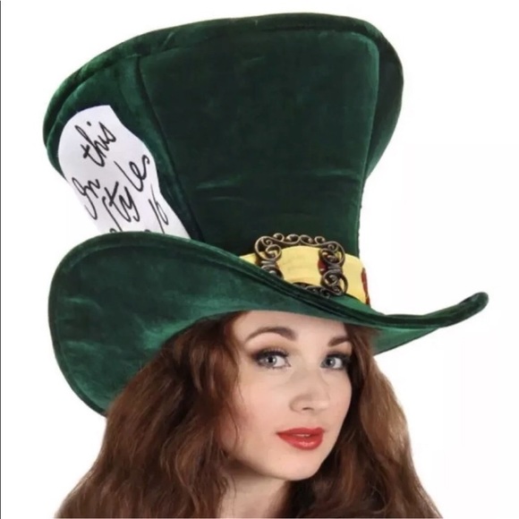 Elope | Accessories | Alice In Wonderland Mad Hatter Top Hat Costume ...